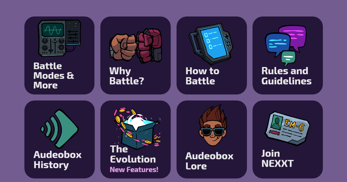 NEXXT Battle Cheat Sheet